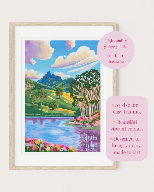Mount Warning || Fine Art Print - Eliza Rose